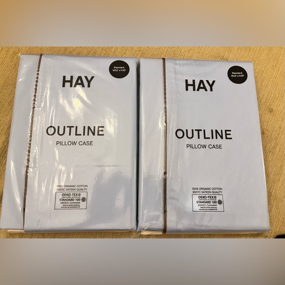HAY | Bedding | New In Packaging Hay Outline Pillowcases | Poshmark